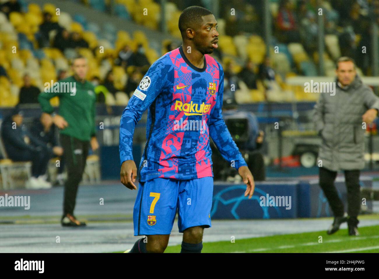 Ousmane dembele action hi-res stock photography and images - Alamy