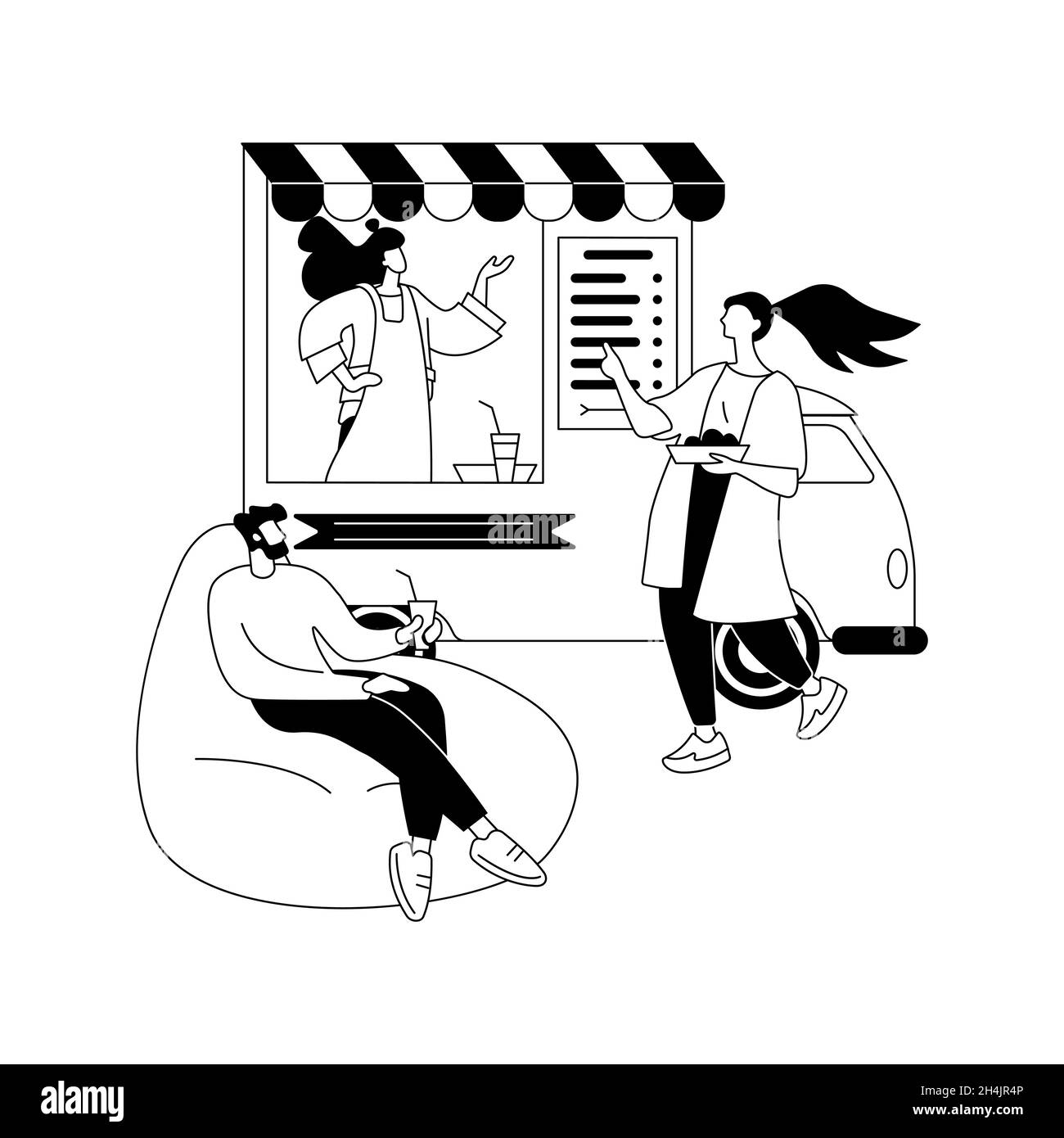 Food festival abstract concept vector illustration Stock Vector Image ...