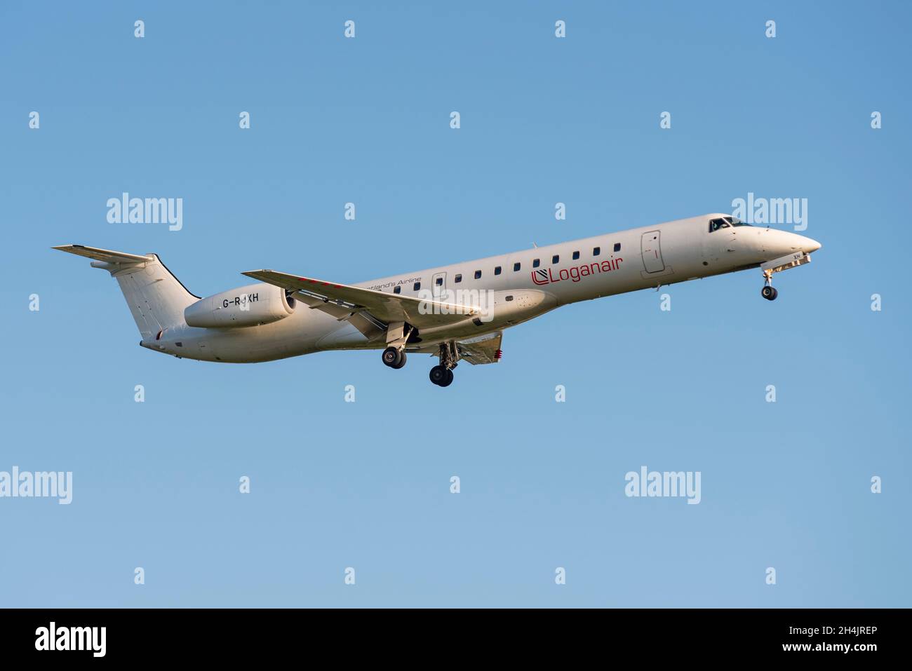 Loganair embraer erj hi-res stock photography and images - Alamy