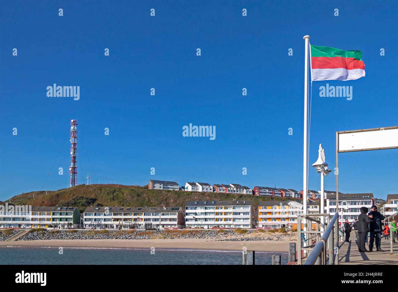 Helgoland flagge hi-res stock photography and images - Alamy