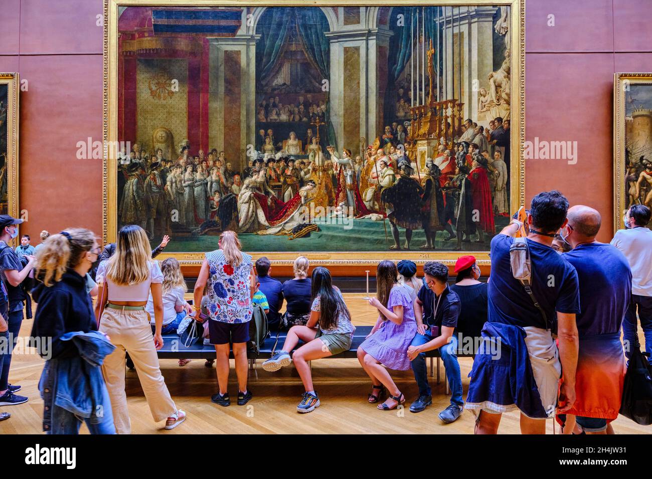 The Coronation Of Napoleon Louvre