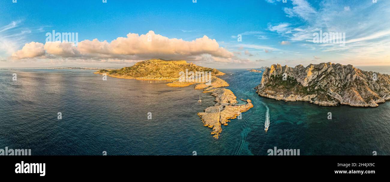 France, Bouches du Rhone, Calanques National Park, Marseille, Les ...
