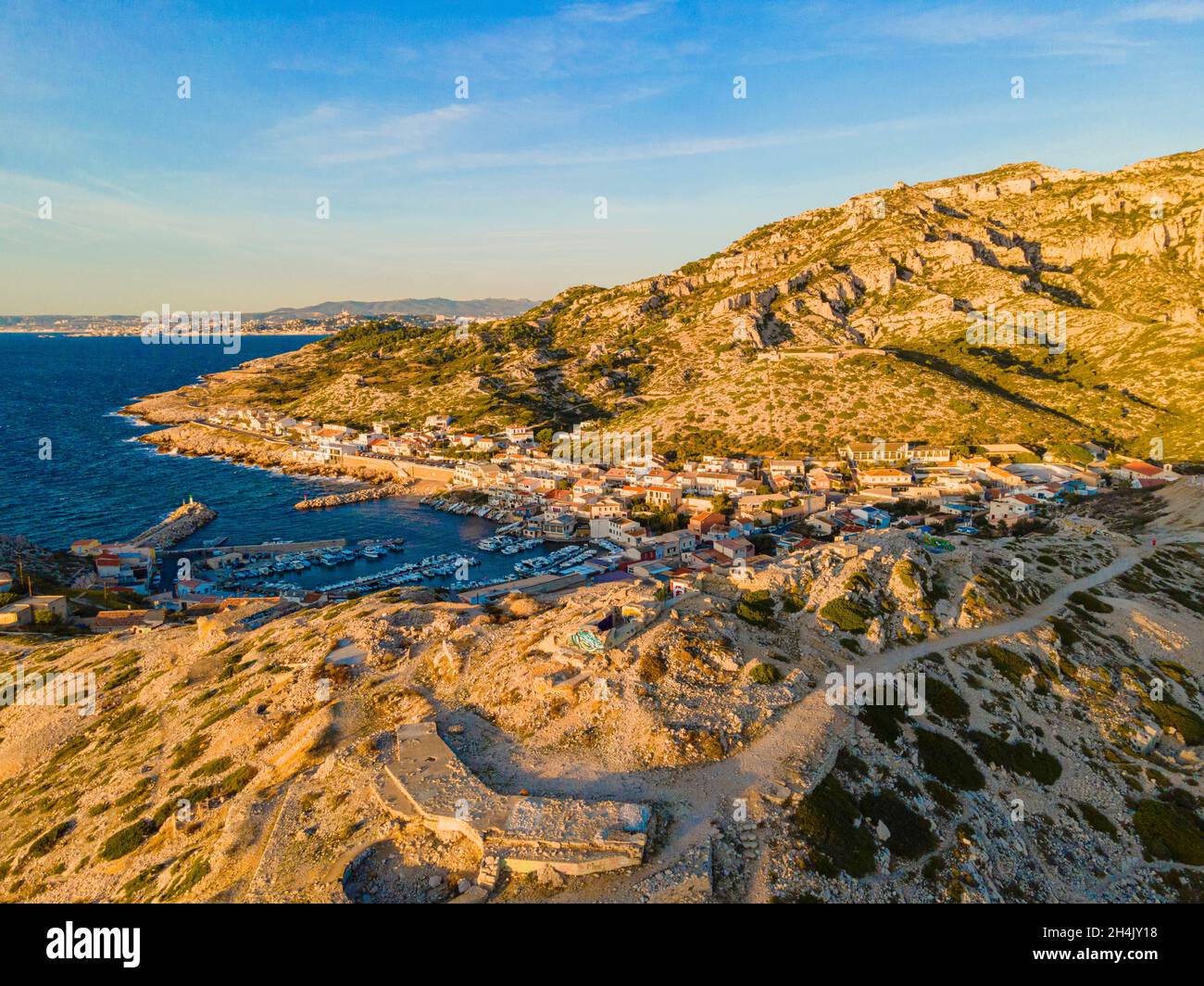 France, Bouches du Rhone, Calanques National Park, Marseille, Les ...