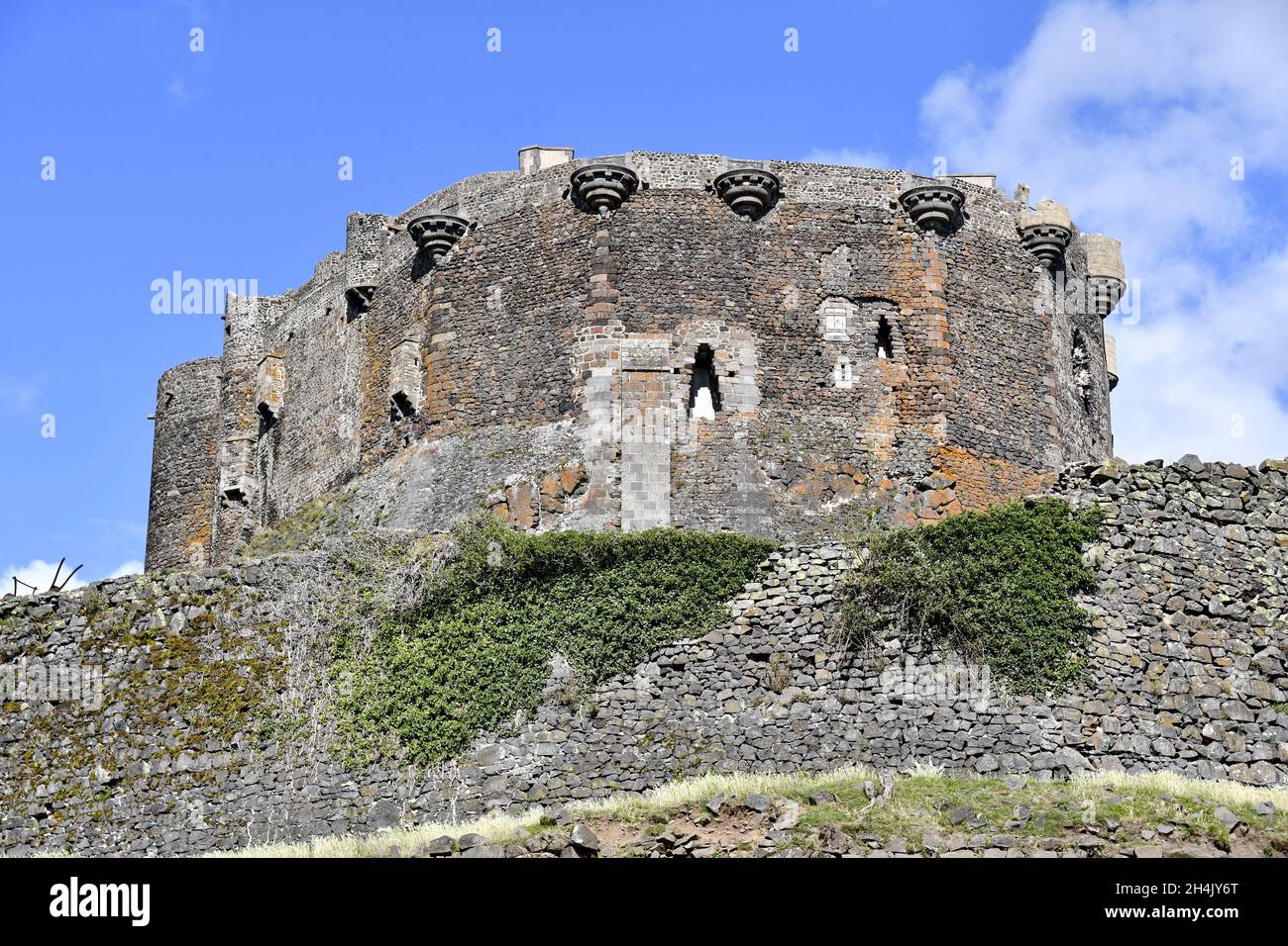 France, Puy-de-Dome, Murol, Murol castle Stock Photo - Alamy