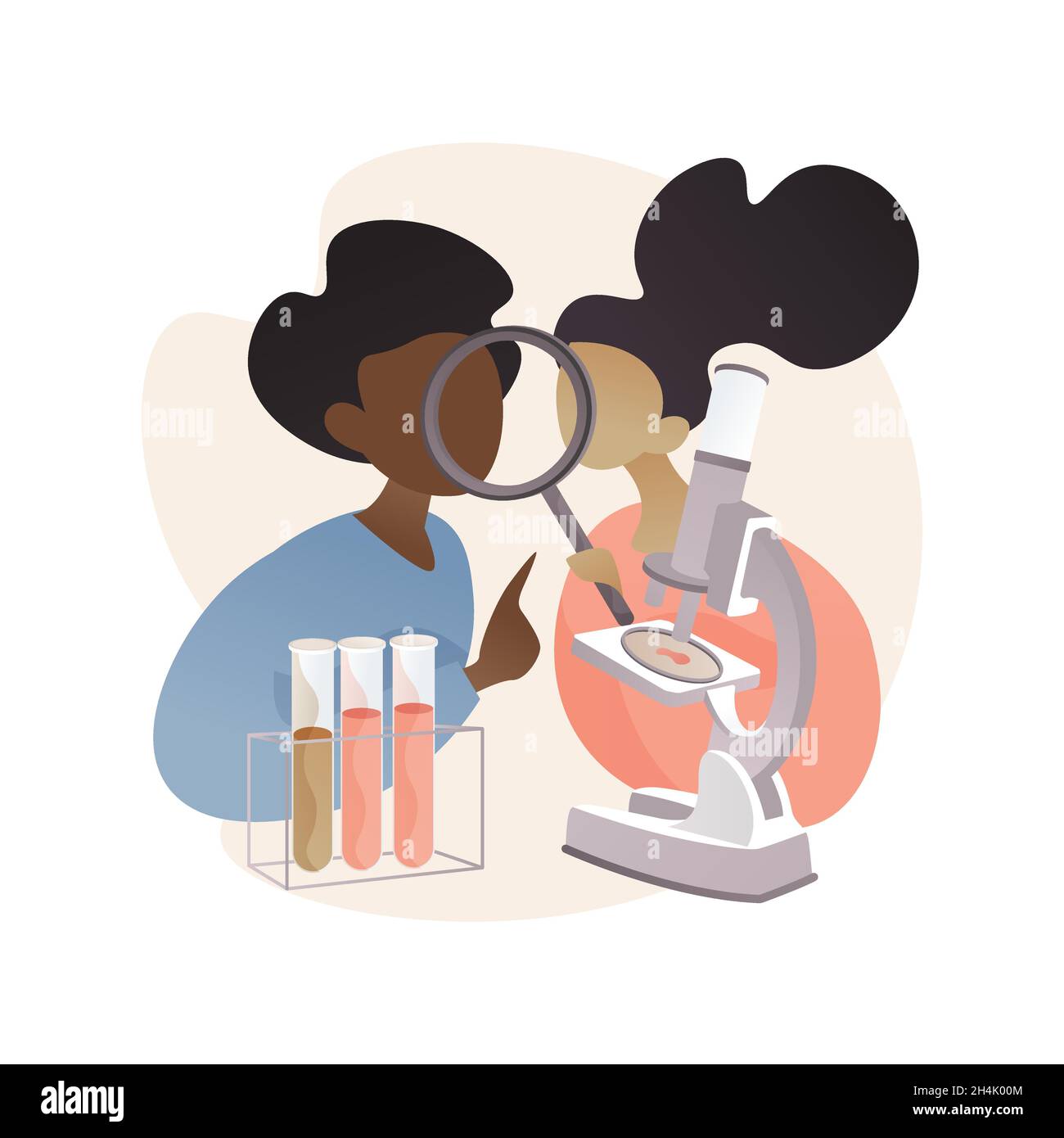 Science camp abstract concept vector illustration Stock Vector Image ...