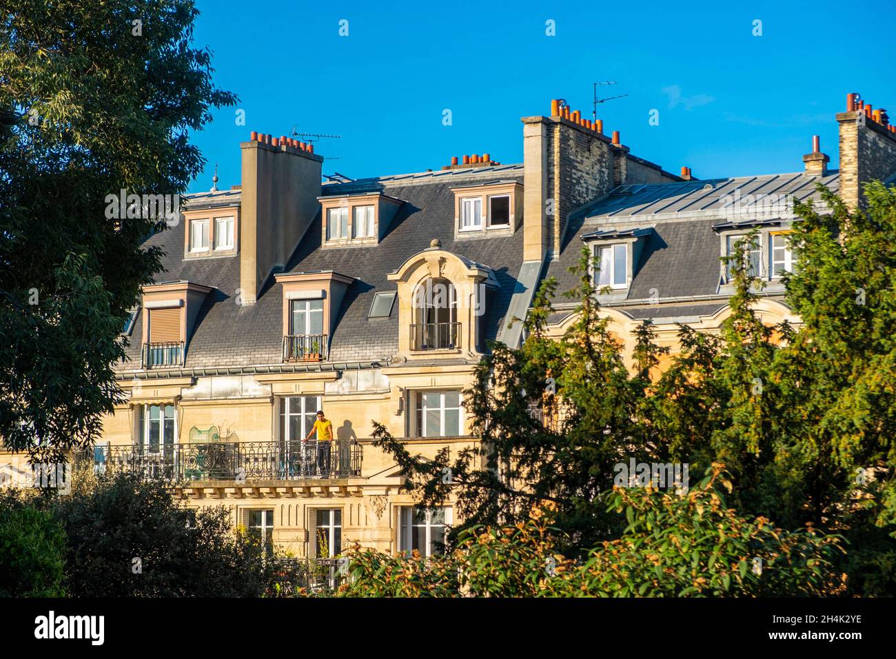 France, Paris, building Rue Buffon Stock Photo - Alamy