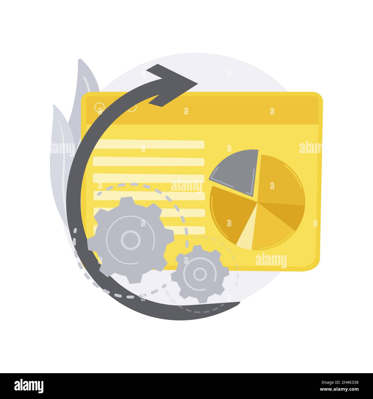 Alt tag optimization abstract concept vector illustration Stock Vector ...