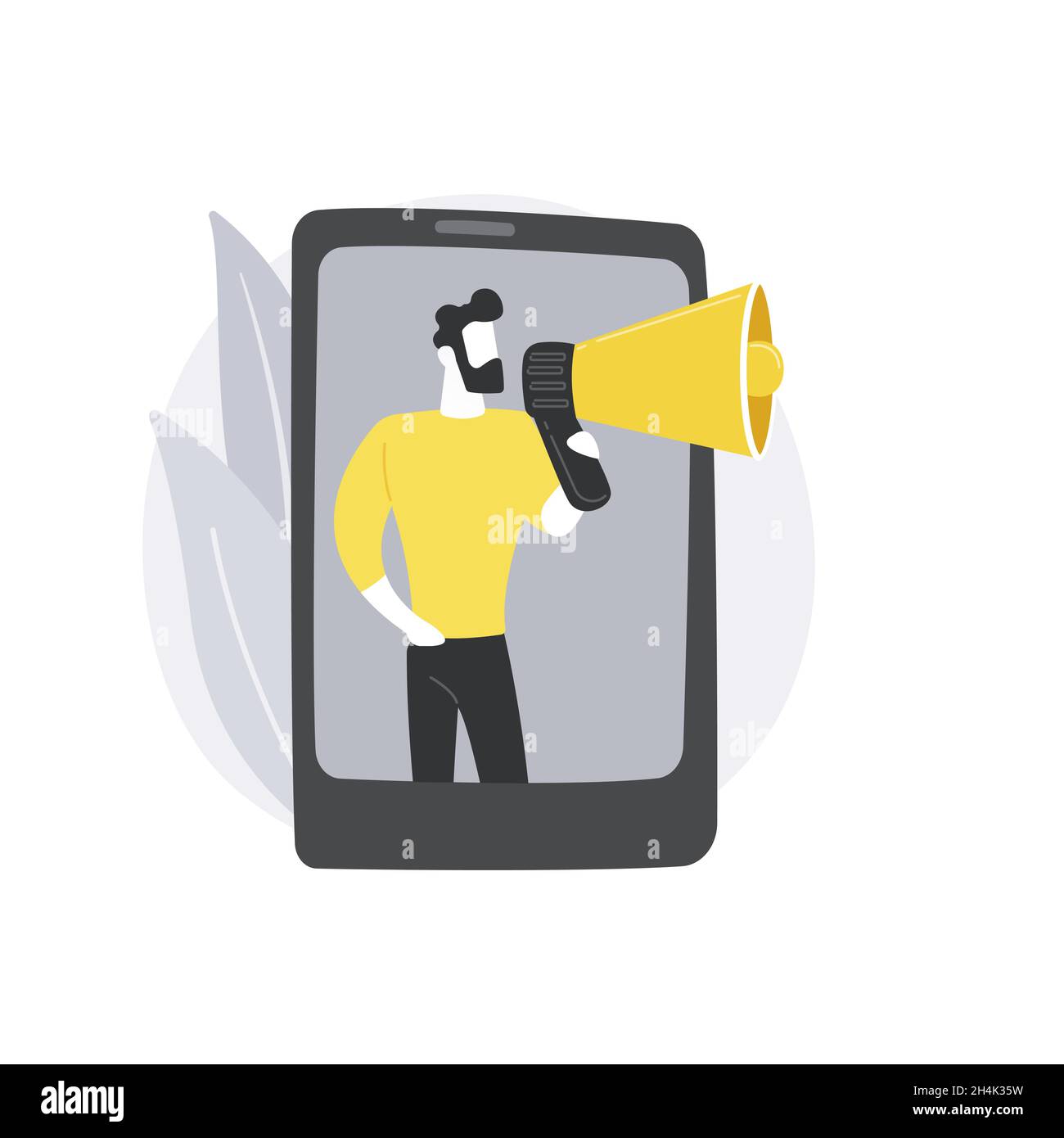 Post engagement abstract concept vector illustration Stock Vector Image ...
