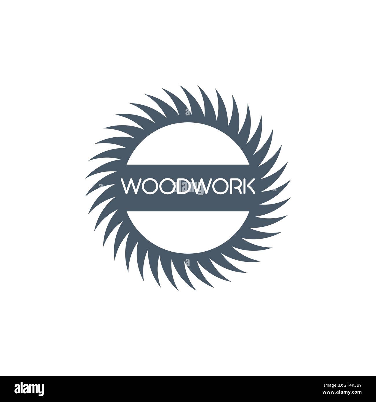 sawmill icon, woodwork logo design. Stock vector illustration isolated ...