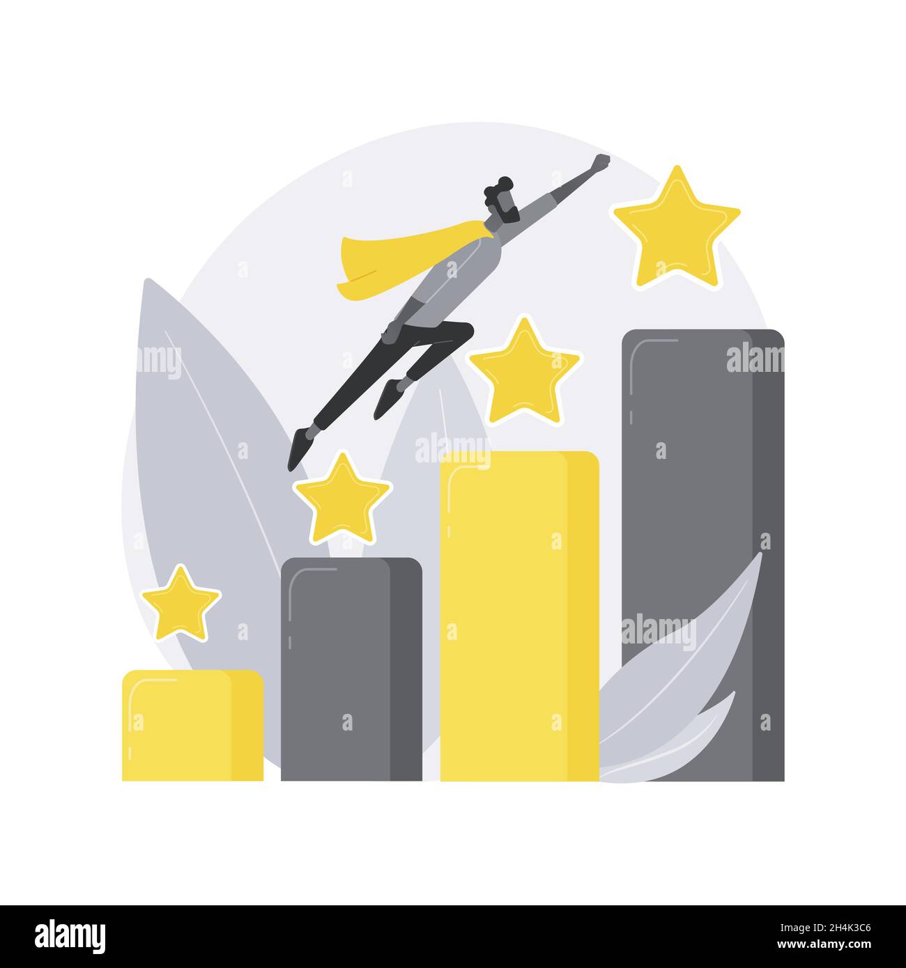 Boost in traffic abstract concept vector illustration Stock Vector ...