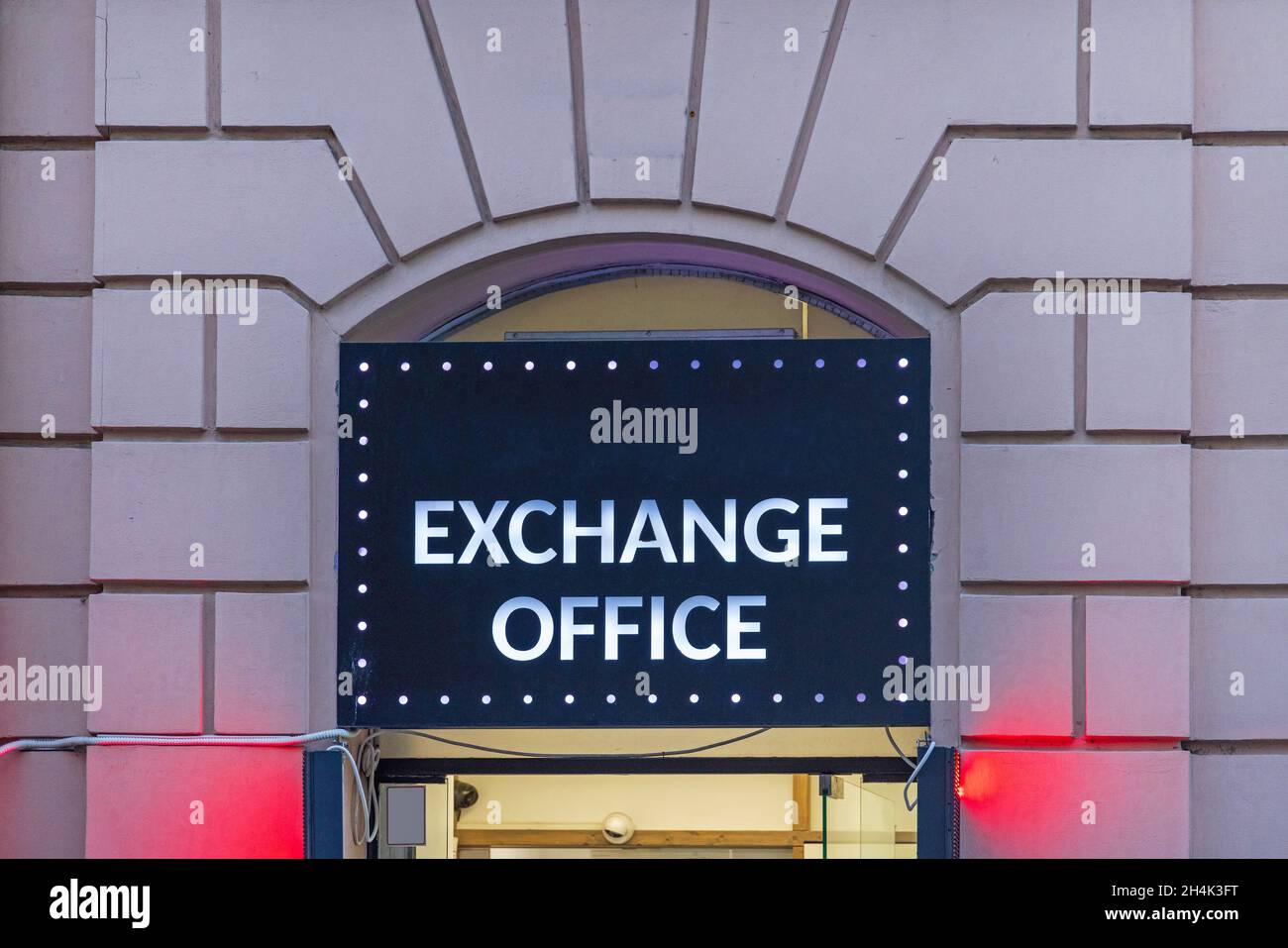 Large led sign hi-res stock photography and images - Alamy