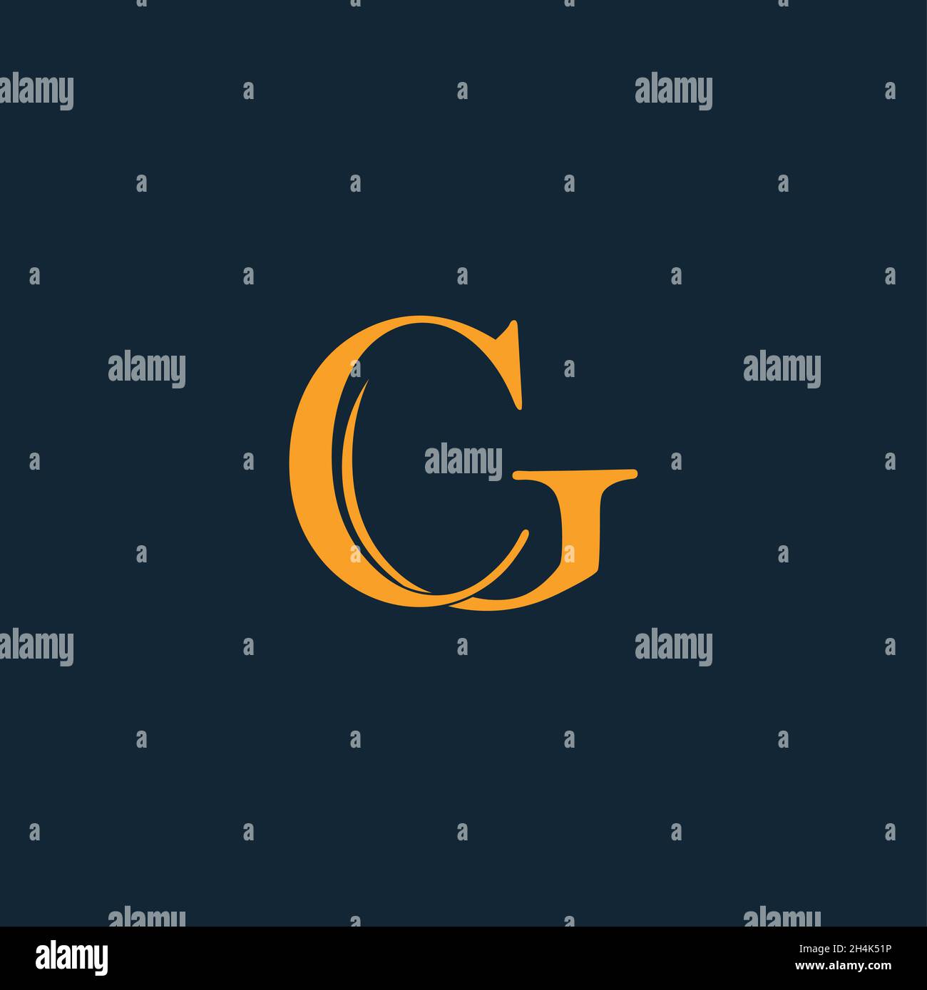 Professional Innovative Initial CG logo and CG logo. Letter CG Minimal ...