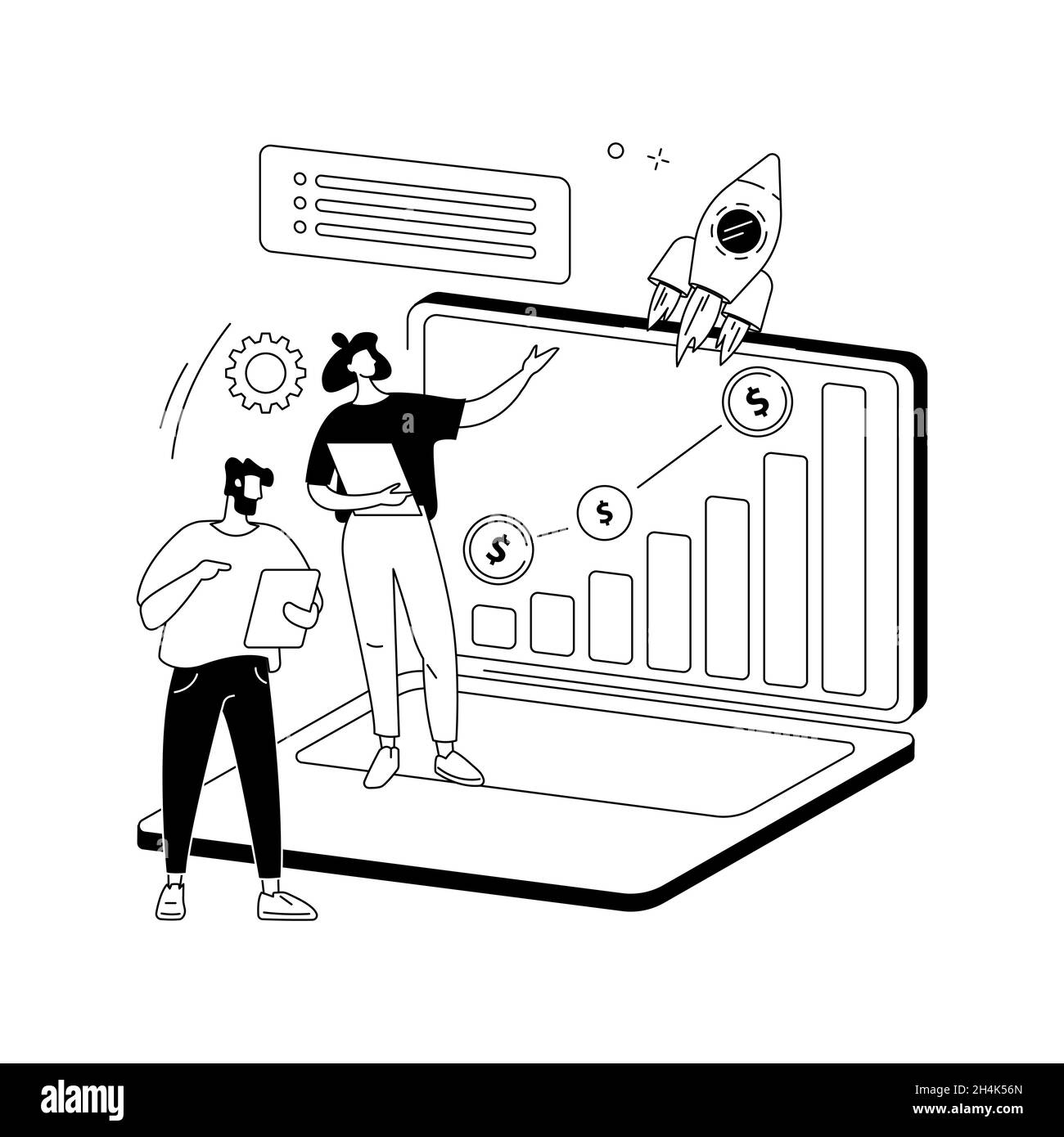 Boost sales abstract concept vector illustration Stock Vector Image ... Boost sales abstract concept vector illustration Stock Vector Image ...