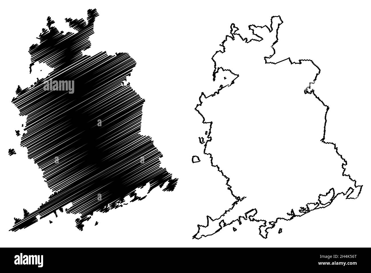 Satna district (Madhya Pradesh State, Rewa division, Republic of India ...