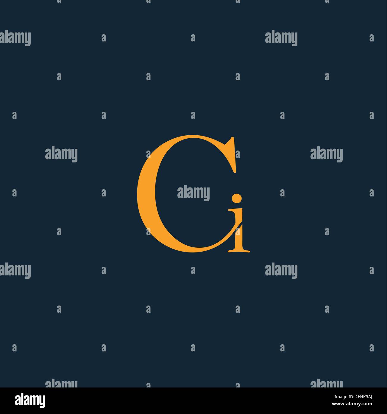 Professional Innovative Initial CI logo and CI logo. Letter CI Minimal ...