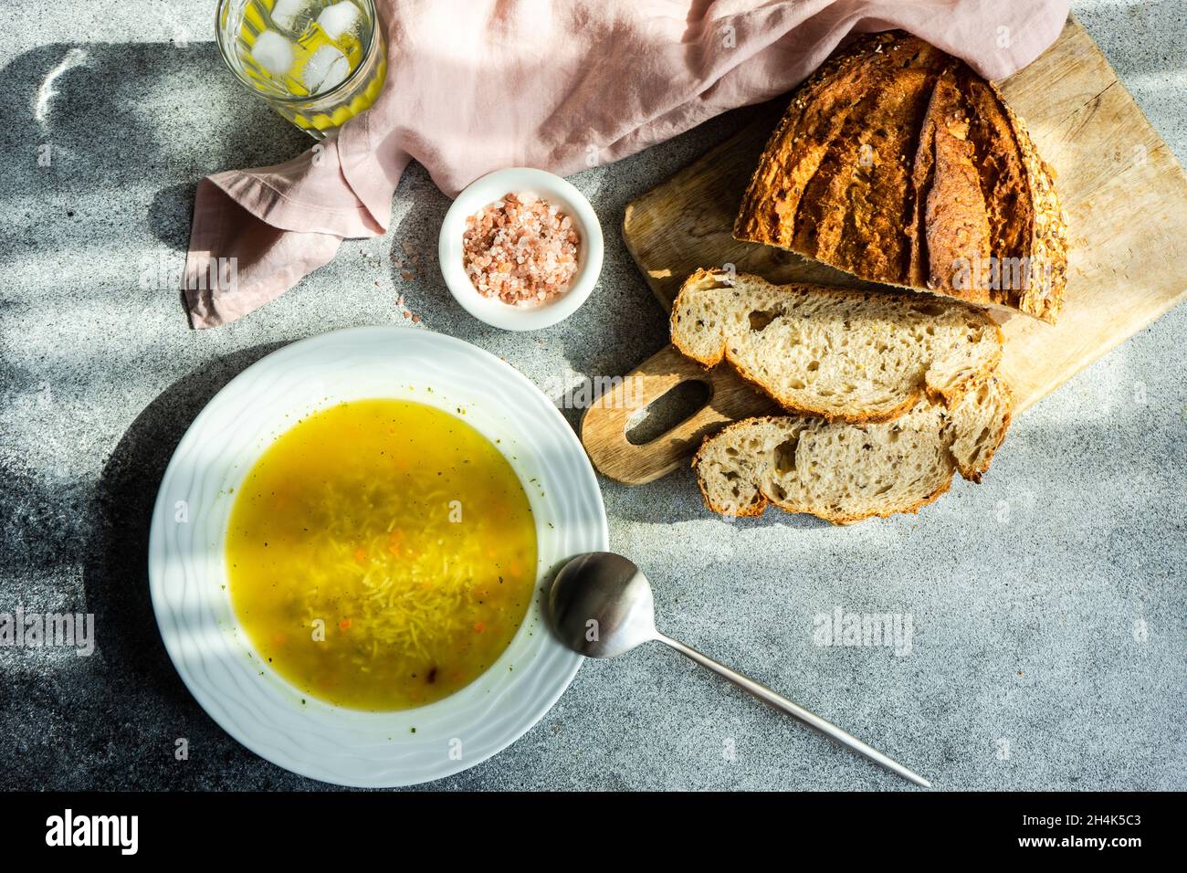 Pink broth hi-res stock photography and images - Alamy