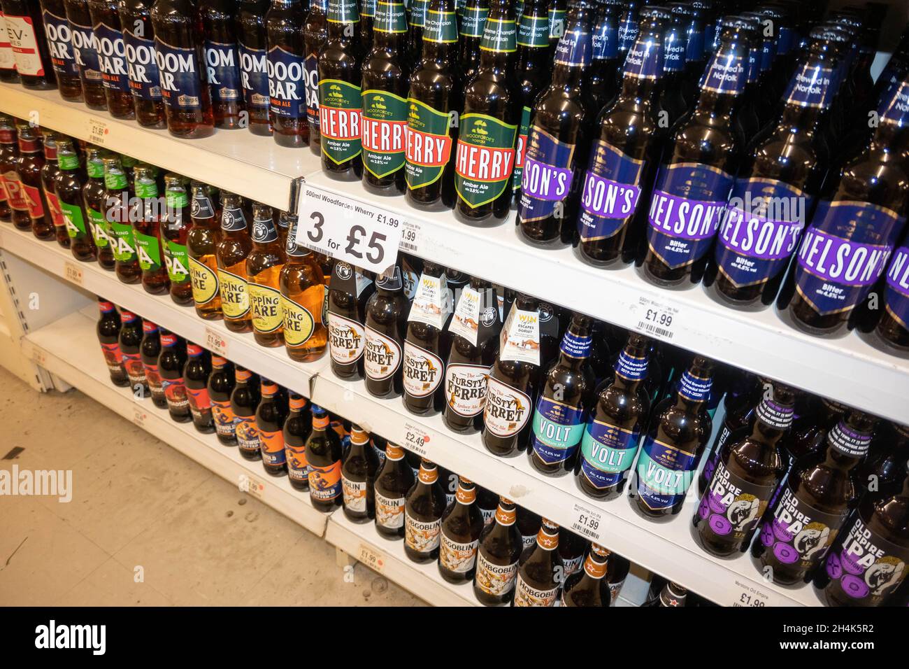 Cider supermarket bottle hi-res stock photography and images - Alamy