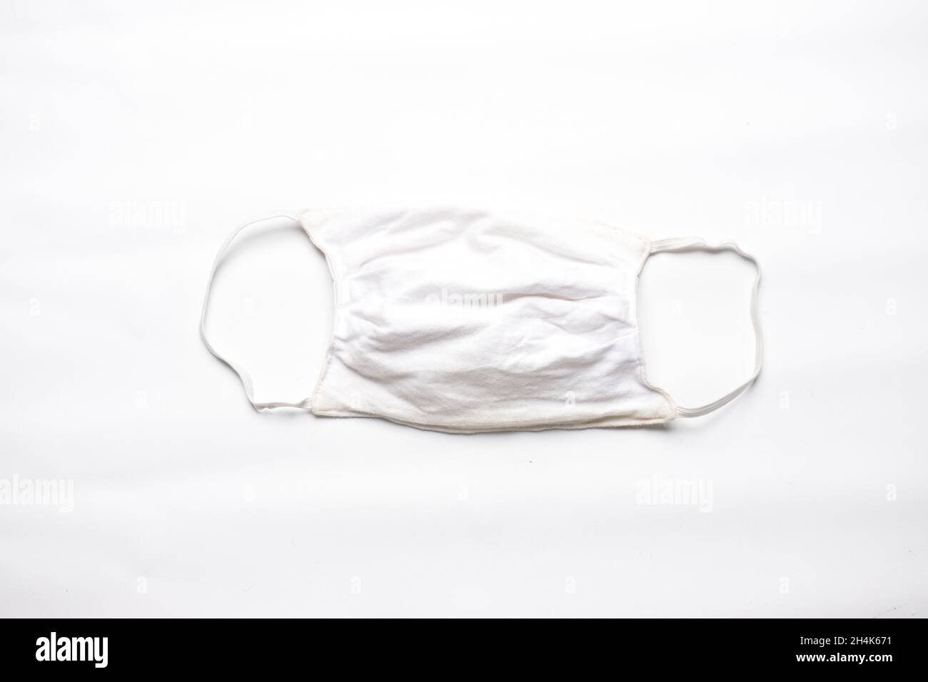 white cloth mask Stock Photo - Alamy