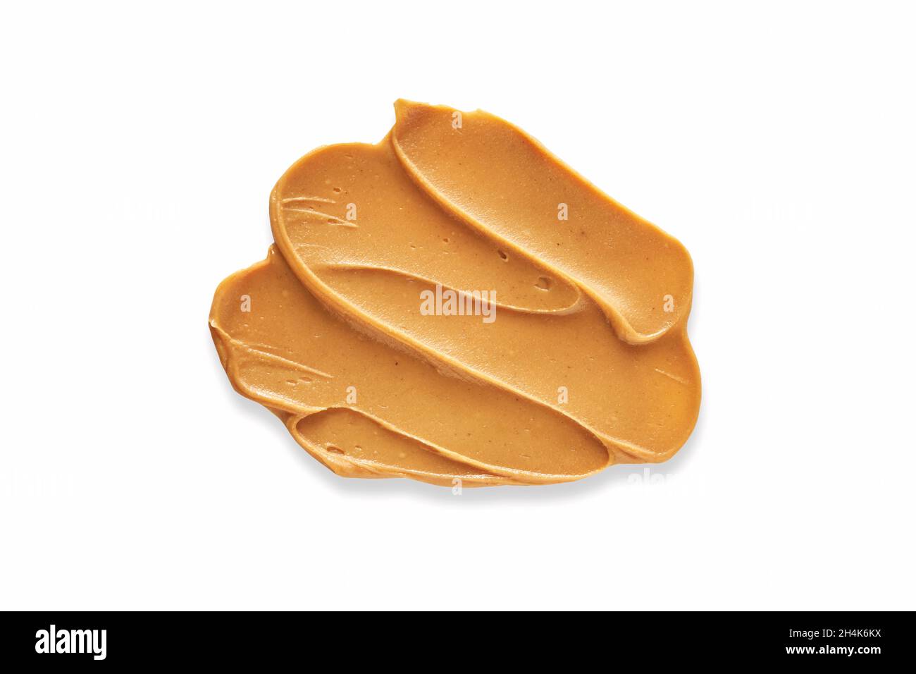 Peanut butter texture. Spread swirl. Organic keto food Stock Photo - Alamy