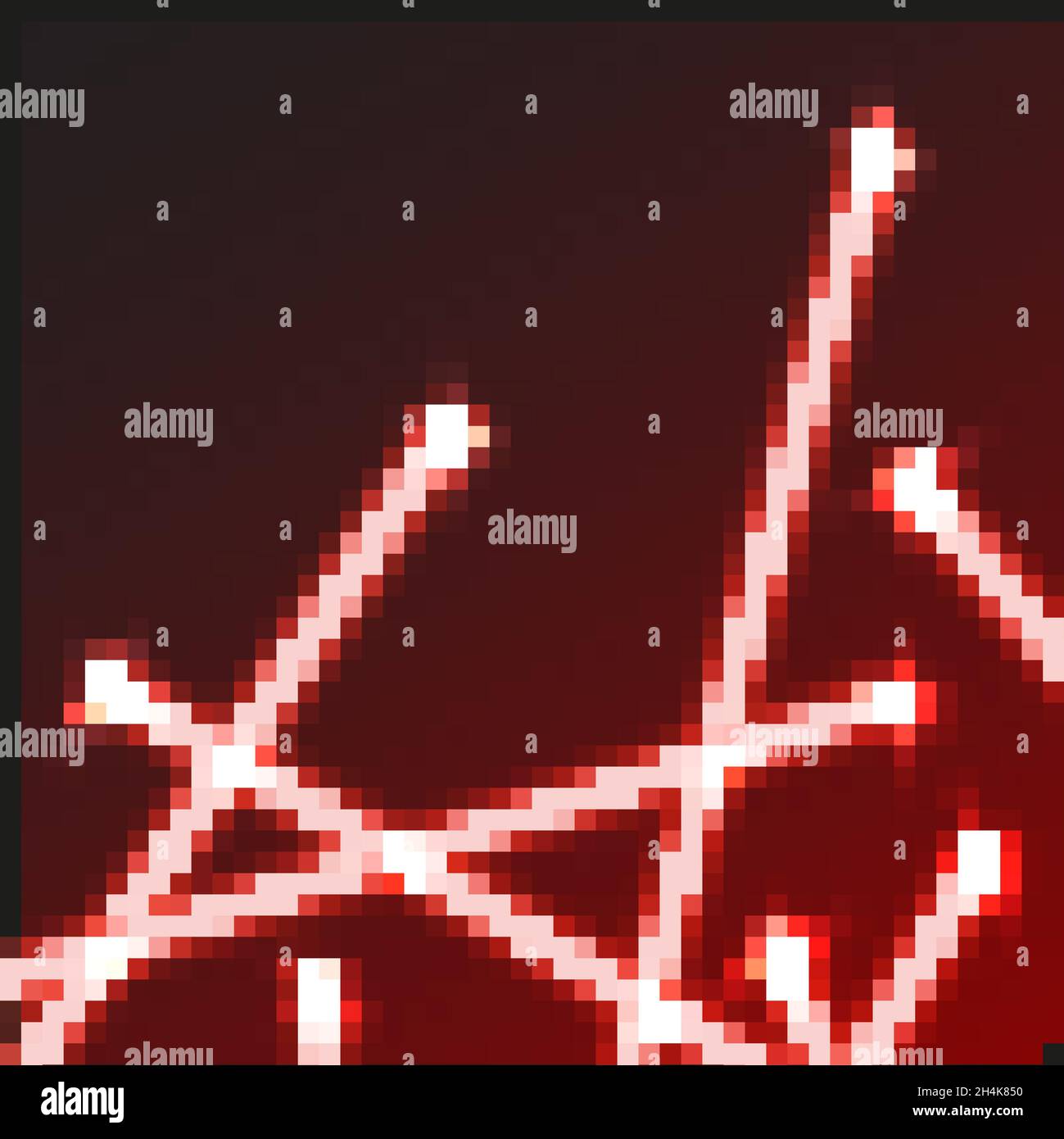 Vector bright red laser beams background with light flares Stock Vector ...