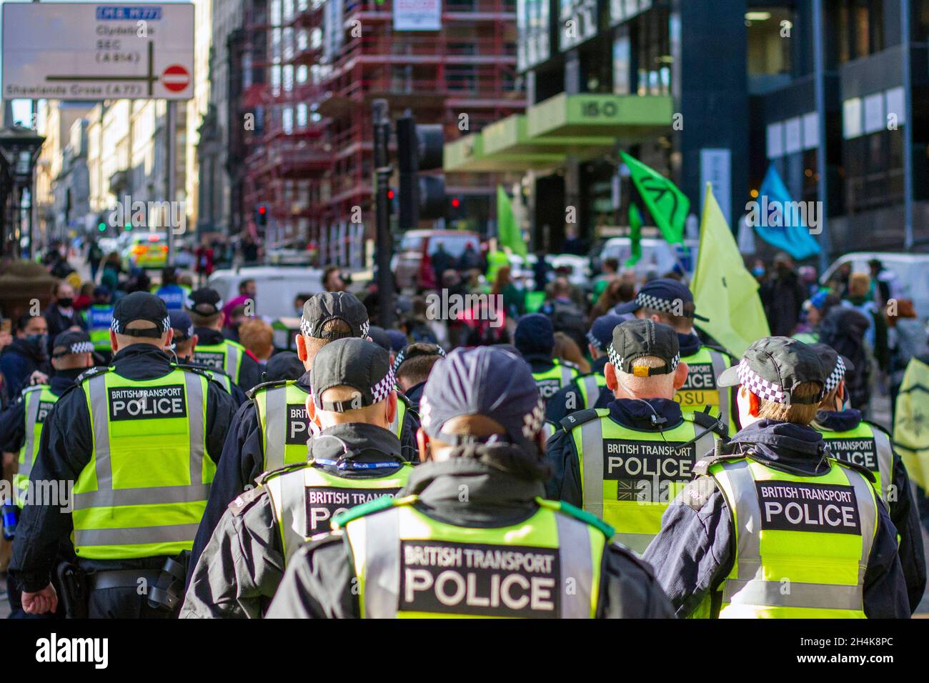 Police officers cop26 hi-res stock photography and images - Alamy