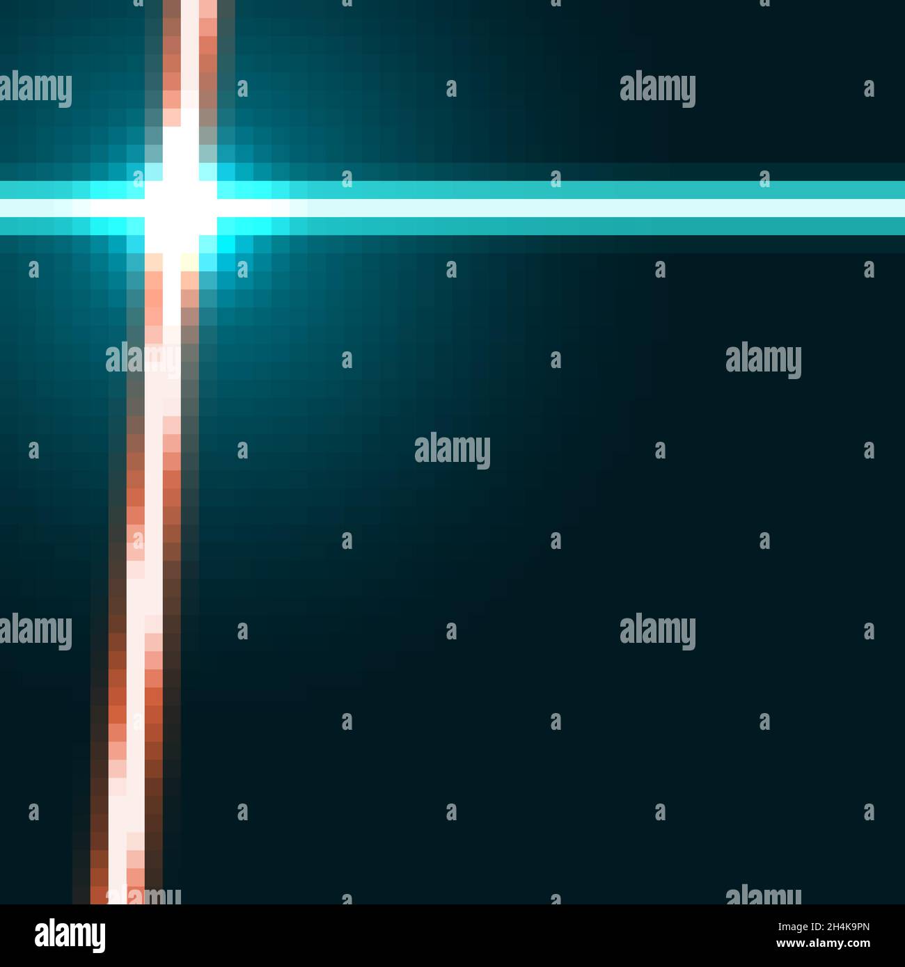 Party laser beams blue Stock Vector Images - Alamy