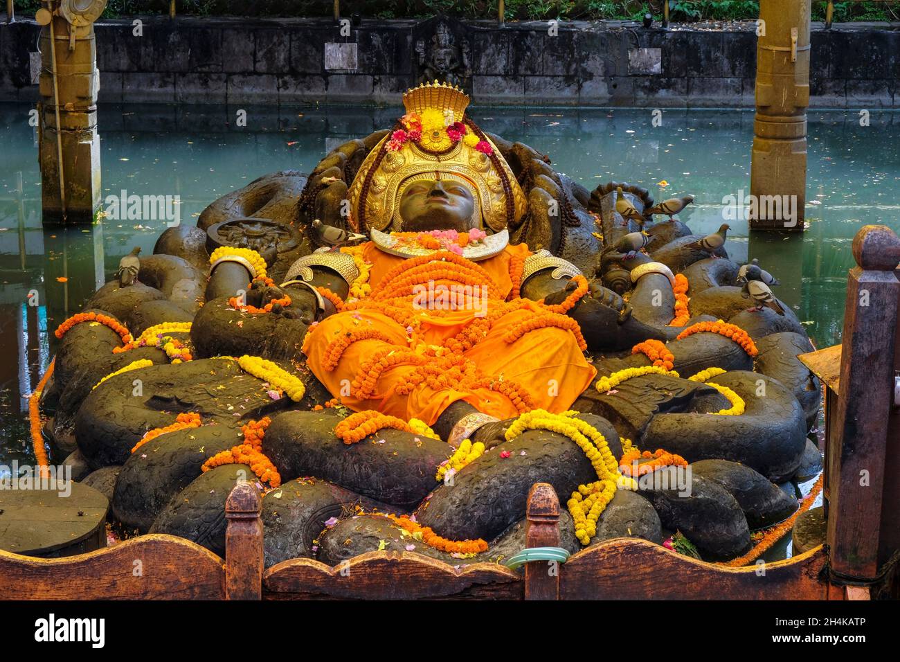 Vishnu narayan temple hi-res stock photography and images - Alamy