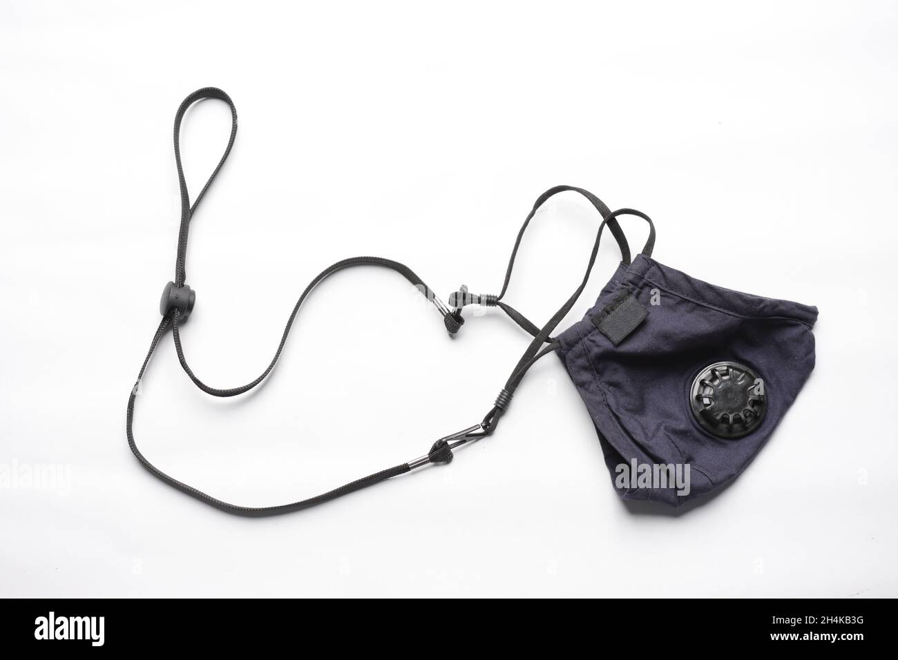 motorcycle mask, black mask, photo from the right side Stock Photo - Alamy