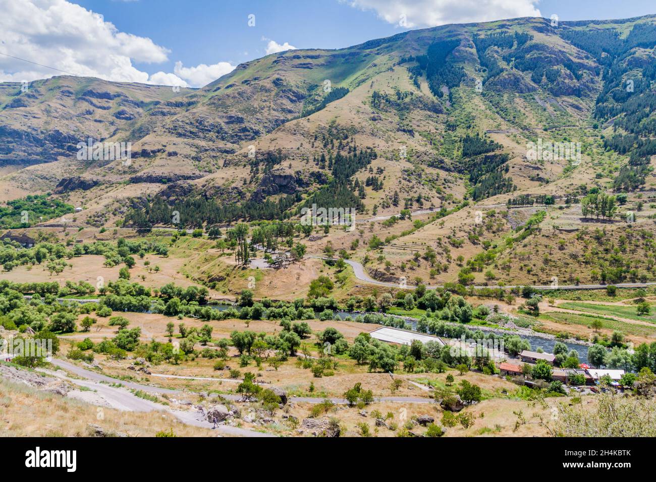 Mtkvari river valley hi-res stock photography and images - Alamy
