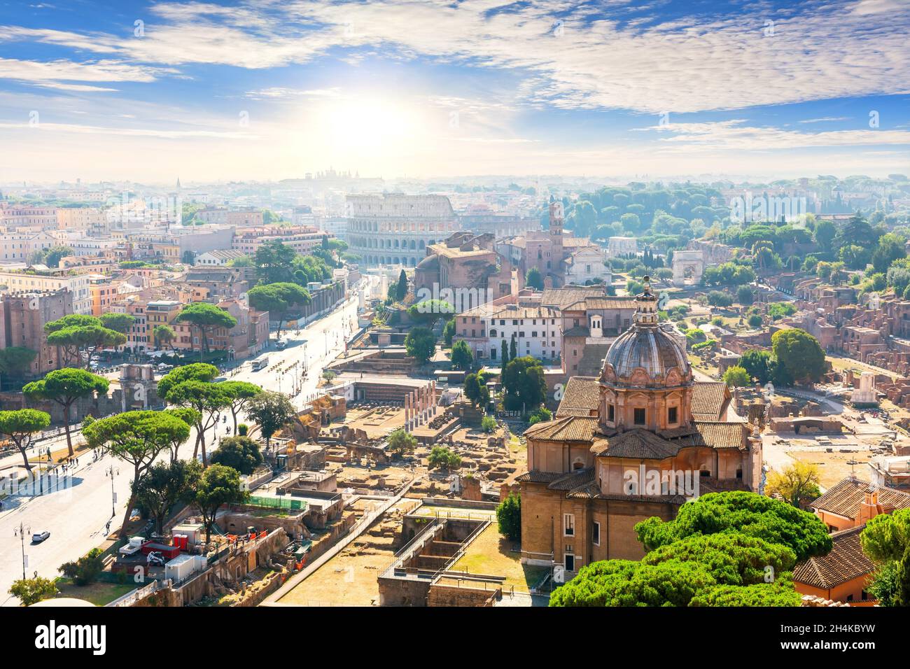 Capitoline Hill Aerial