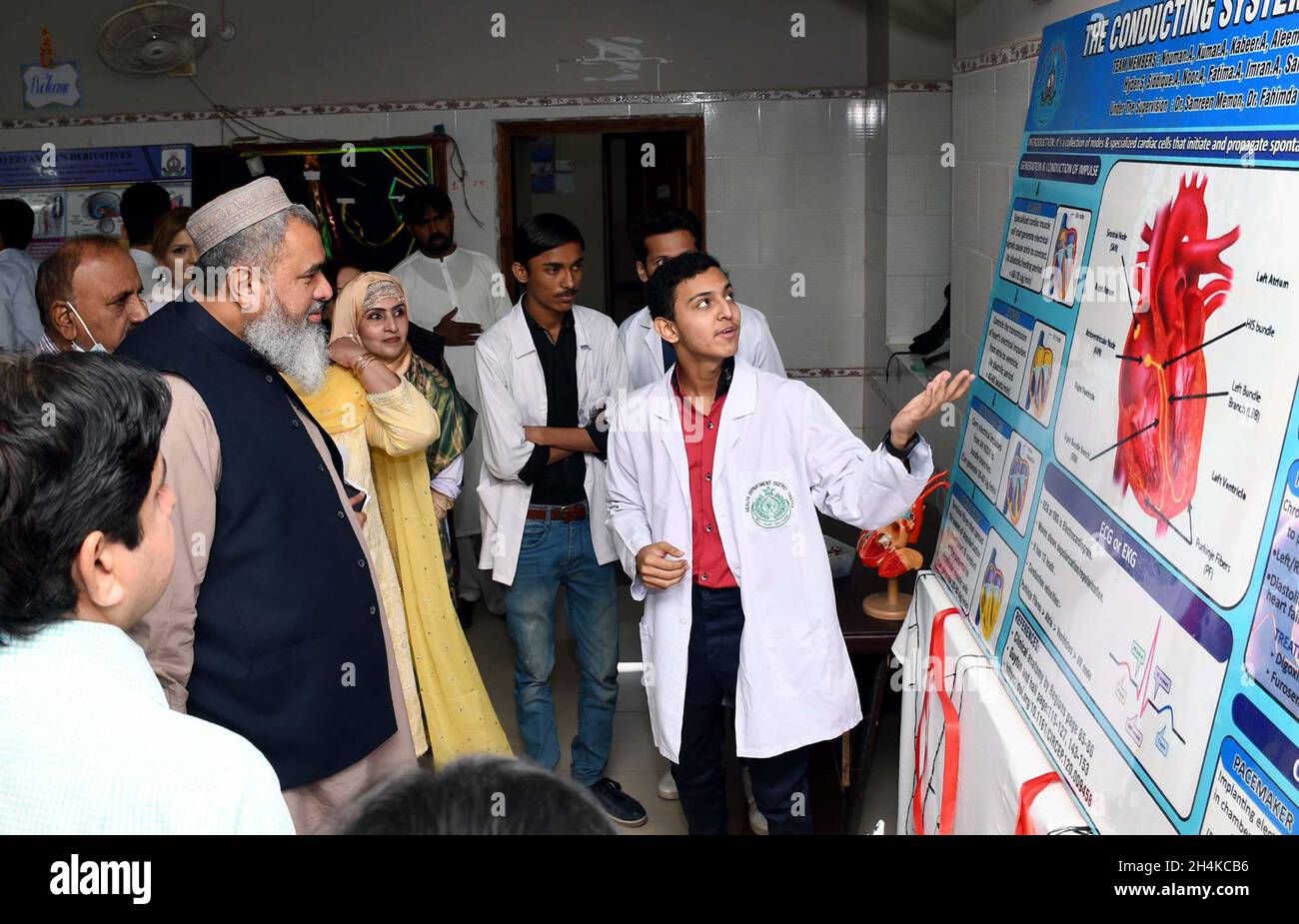 Visitors take keen interest at stall during Science Poster and Painting ...