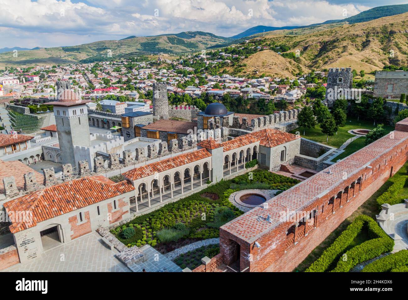 Rabati Castle fortress in Akhaltsikhe town, Georgia Stock Photo - Alamy