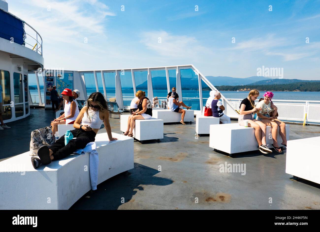 Bc ferry deck hi-res stock photography and images - Alamy