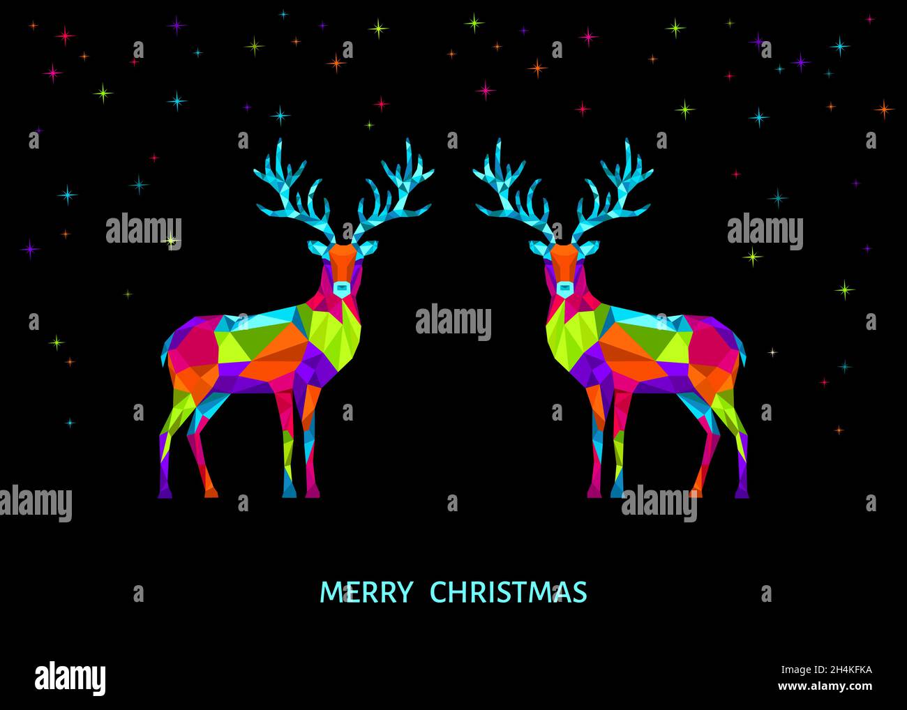 Psychedelic xmas Stock Vector Images - Alamy
