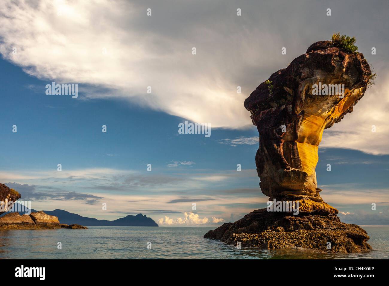 Rock formation malaysia bako national hi-res stock photography and ...
