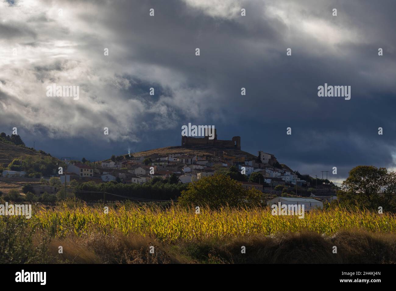 Trasmoz castle hi-res stock photography and images - Alamy