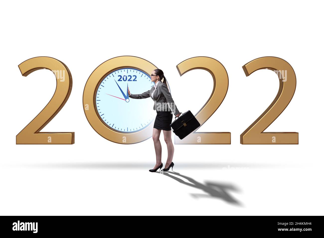 Concept of the new year of 2022 Stock Photo - Alamy