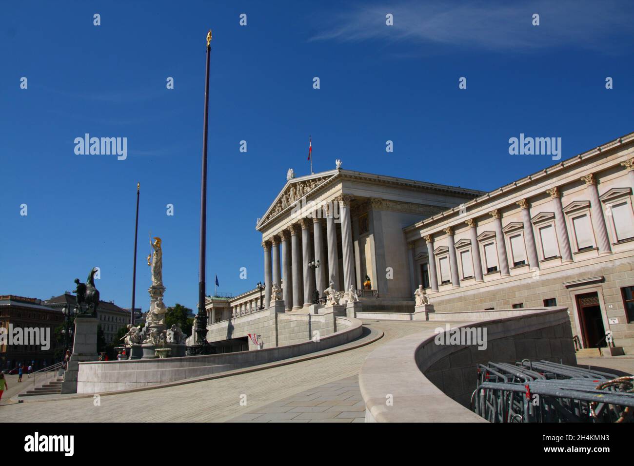 Austrian Parliament building Stock Photo - Alamy