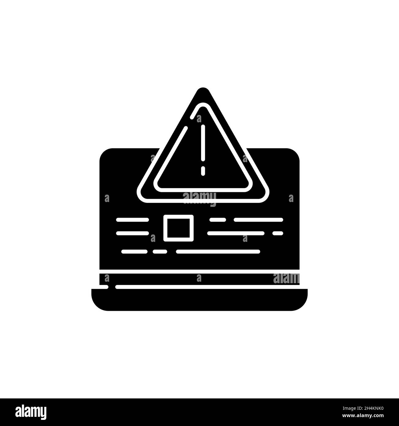 Internet scam olor line icon. Pictogram for web page, mobile app, promo ...