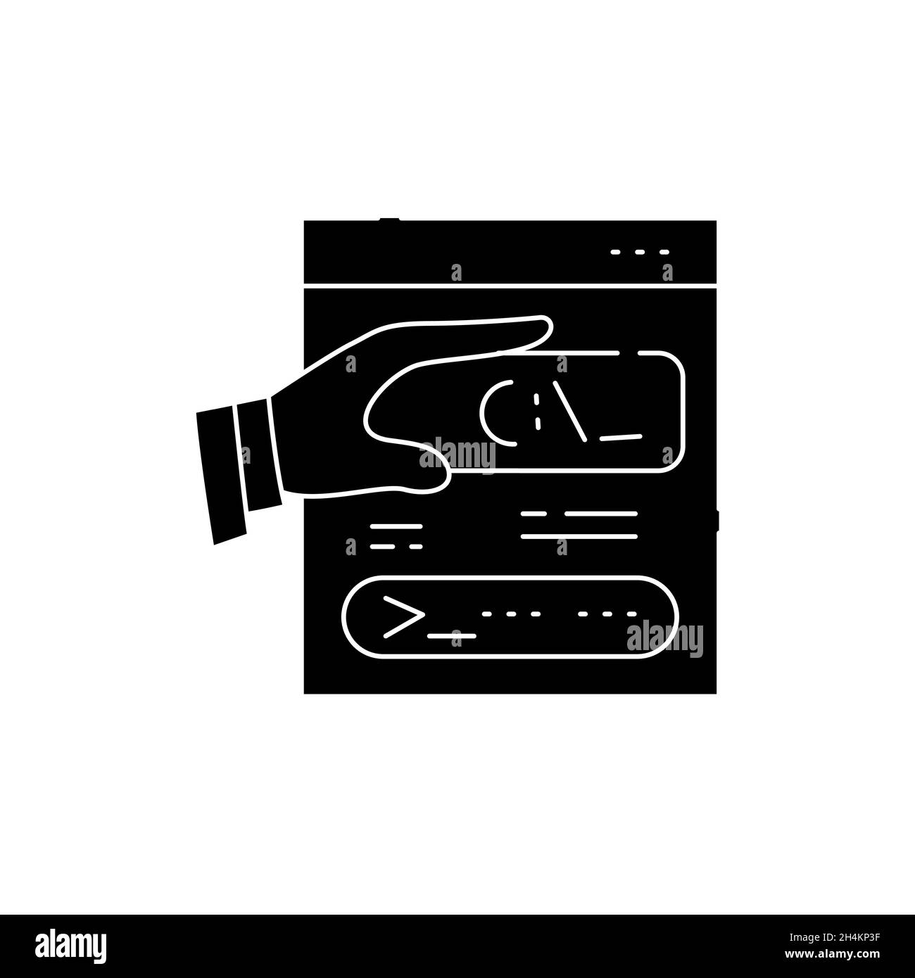 Exploit olor line icon. Pictogram for web page, mobile app, promo. UI ...