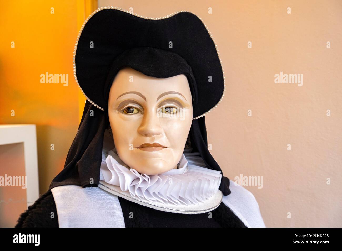 Thorn, The Netherlands, July 24th 2021: portrait of an old mannequin ...