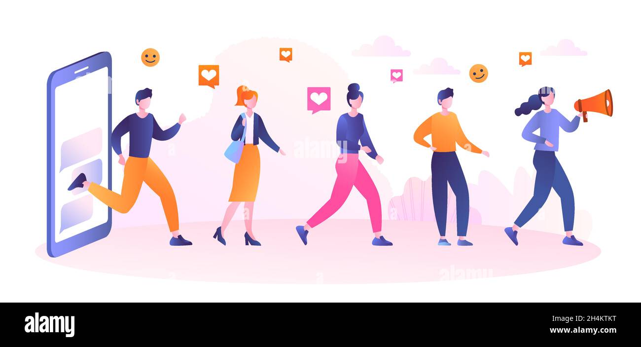 Referral loyalty program invite Cut Out Stock Images & Pictures - Alamy