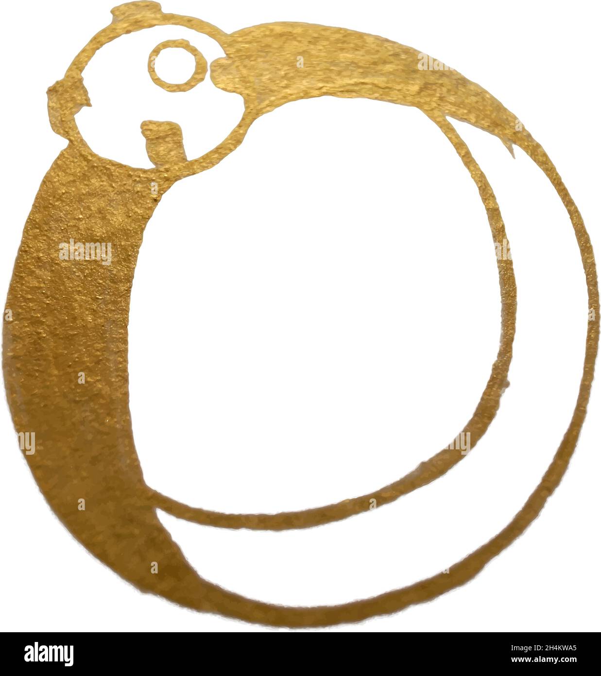 Wedding rings. Hand drawn in a graphic style. Vintage black vector ...