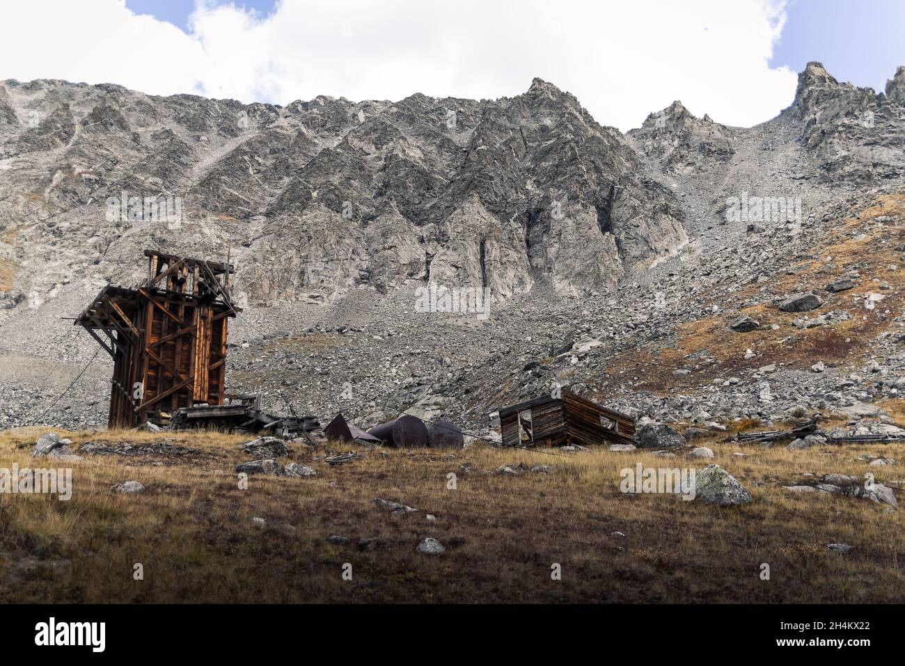 Mining ruins in Colorado Stock Photo - Alamy