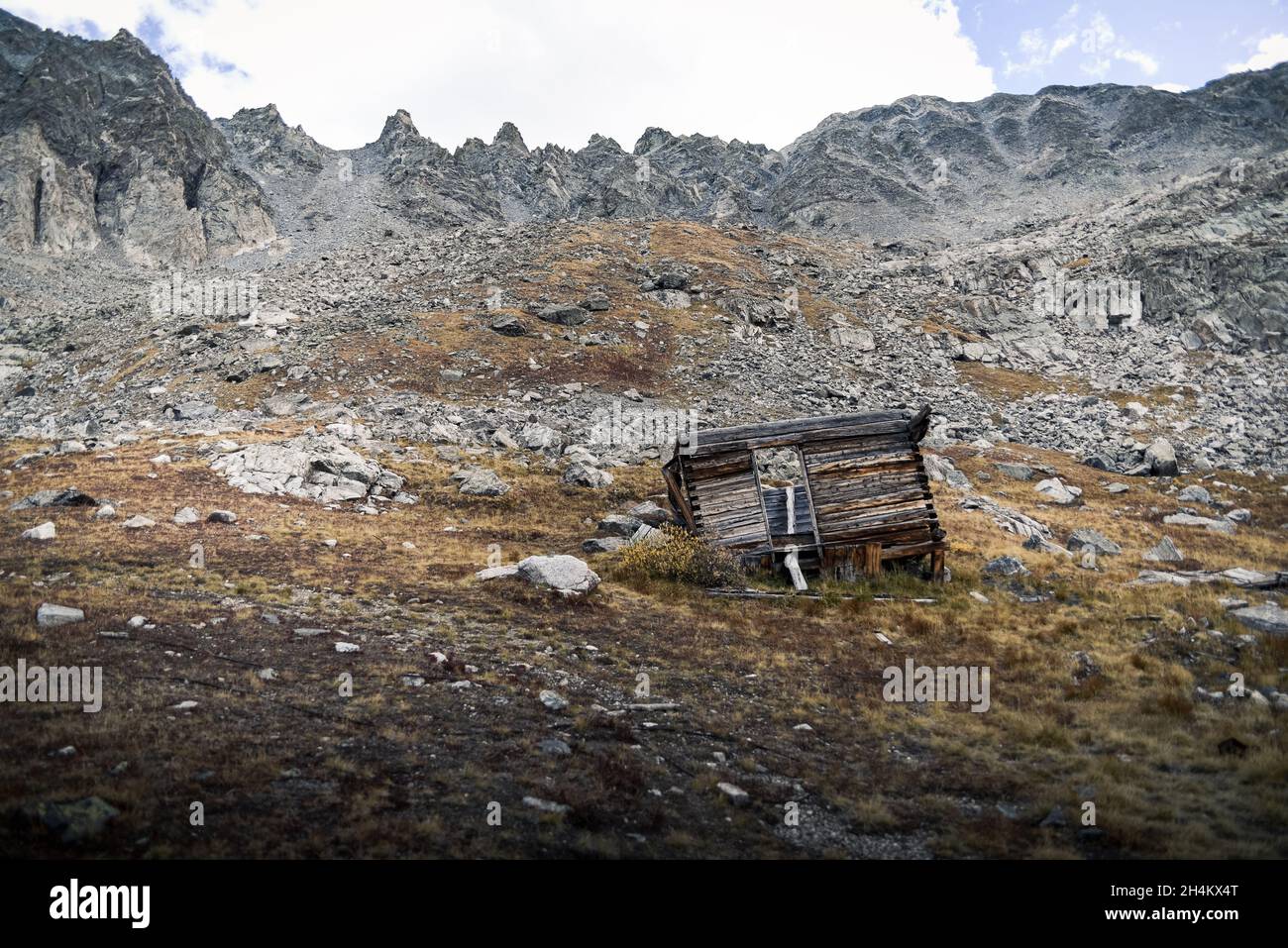 Mining ruins in Colorado Stock Photo - Alamy