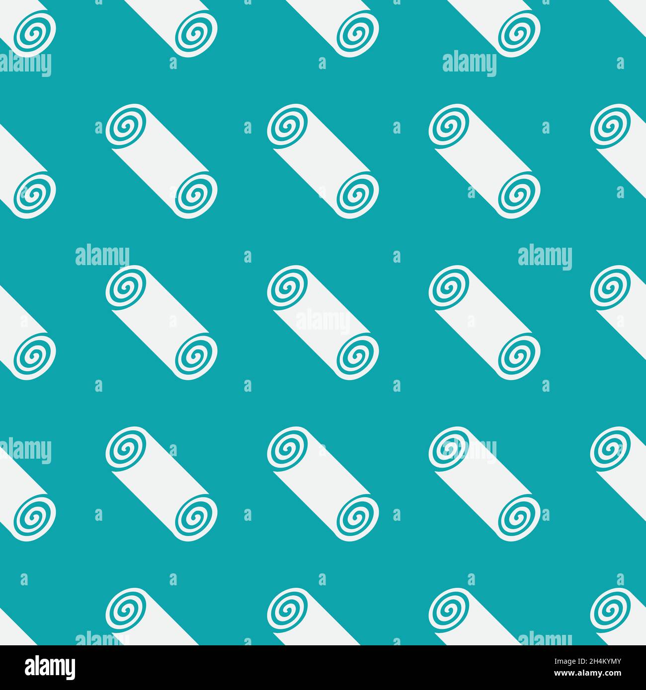 Ancient Greek motif cylinder spiral vector seamless pattern background ...