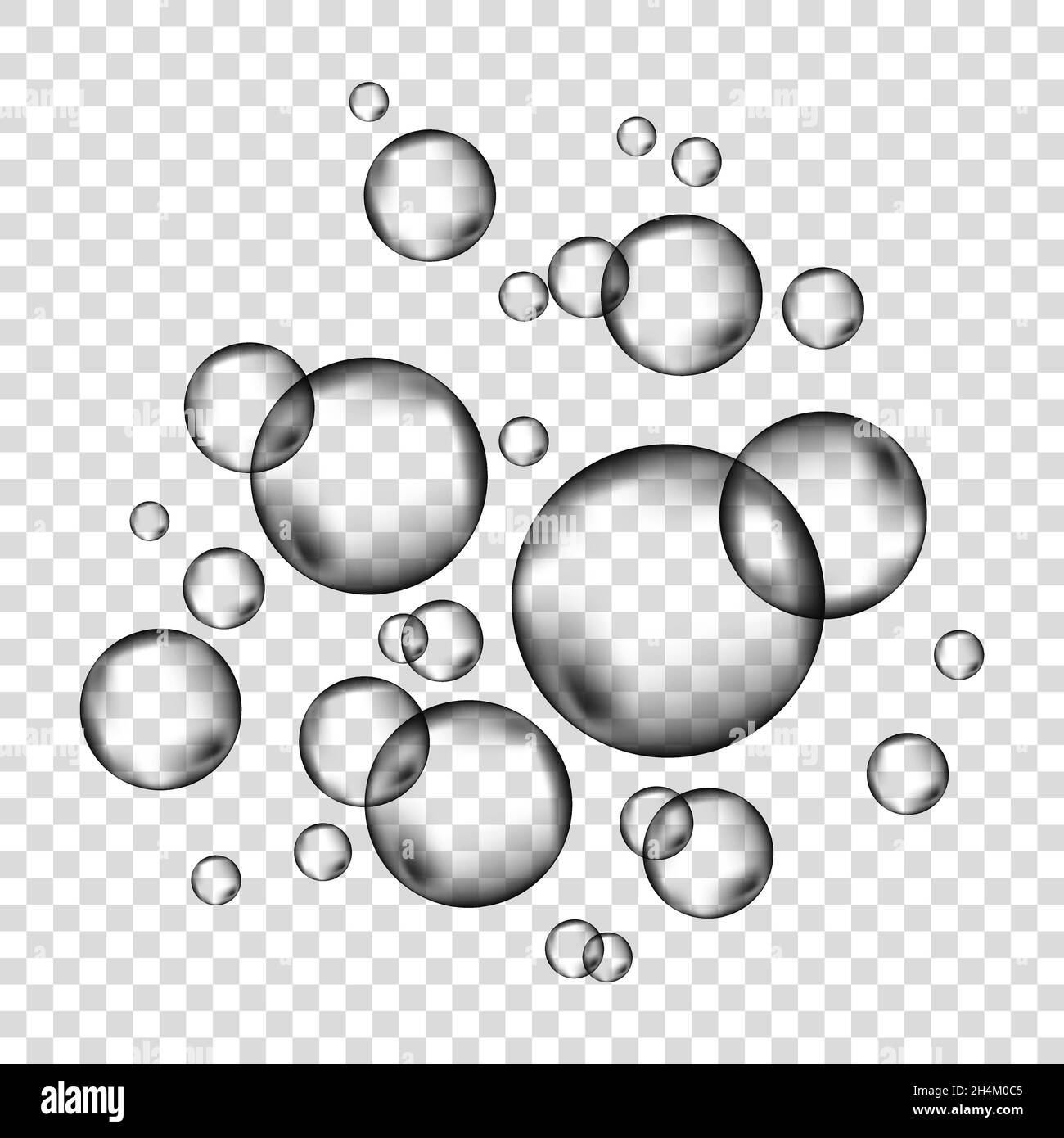 Champagne bubbles fizzy sparkles Black and White Stock Photos & Images ...