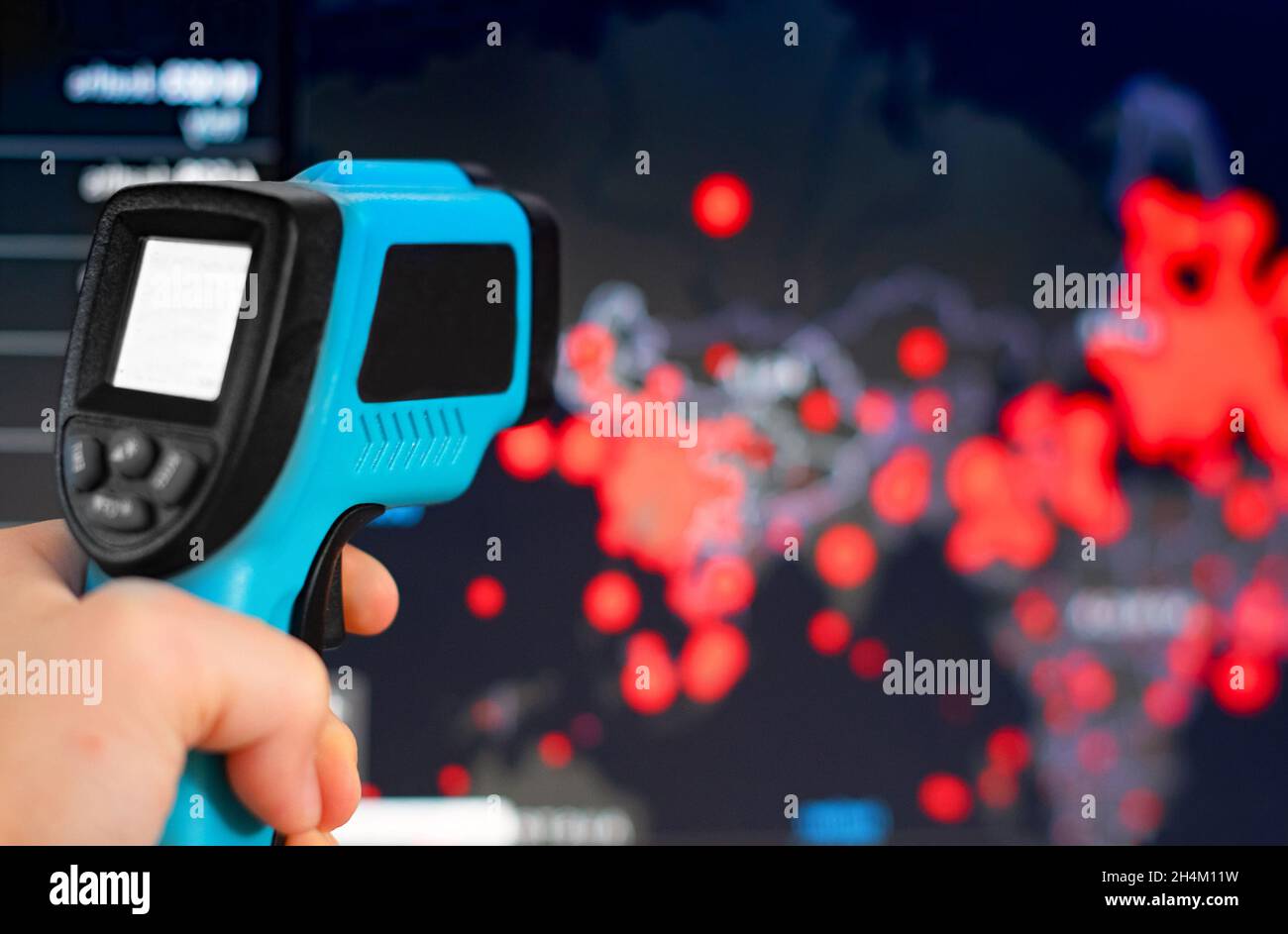 Global temperature world map hi-res stock photography and images - Alamy