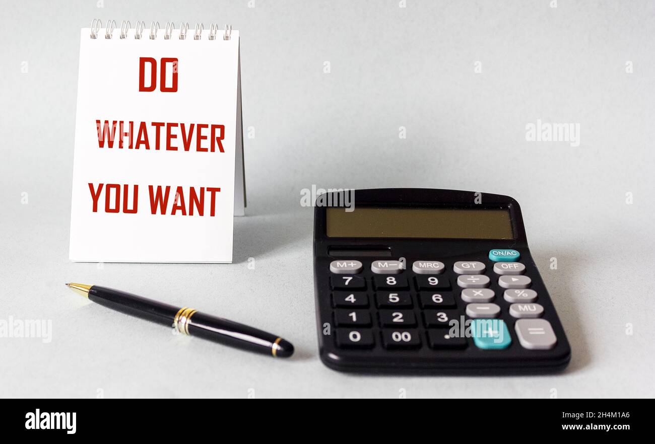 DO WHATEVER YOU WANT word writing text This Is Your Life. Business ...