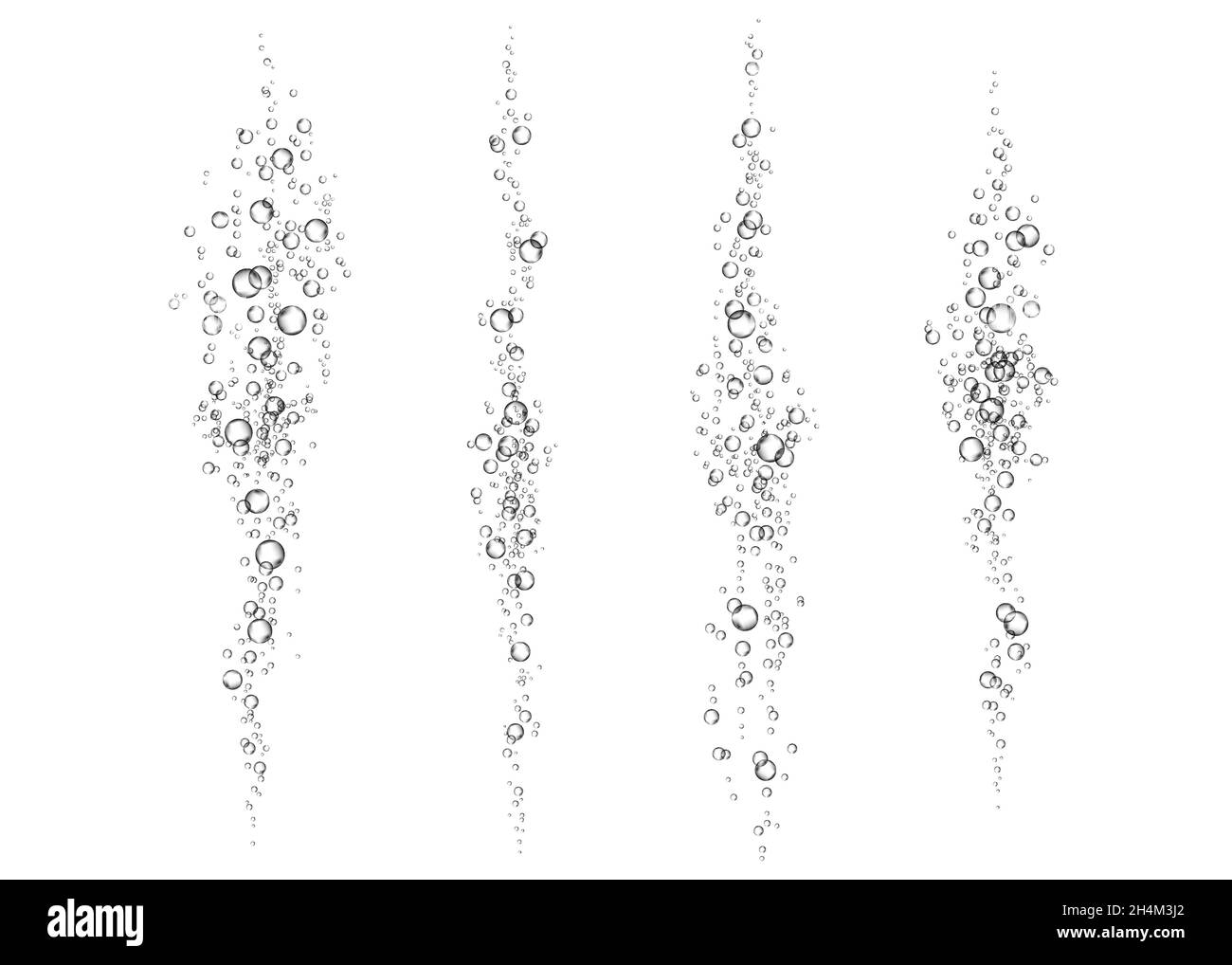 Champagne. Effervescent drink. Fizz. Underwater fizzing air, water or ...